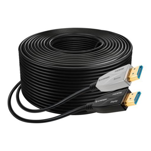 Steren Cable HDMI Fibra Optica P/4K de 50M | ECTRONIC