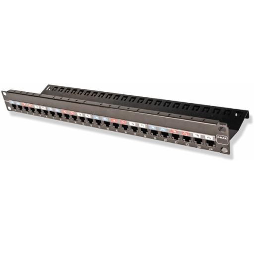 Siemon Patch Panel UTP Z-MAX de 24 puertos, Precargado con Jacks ...